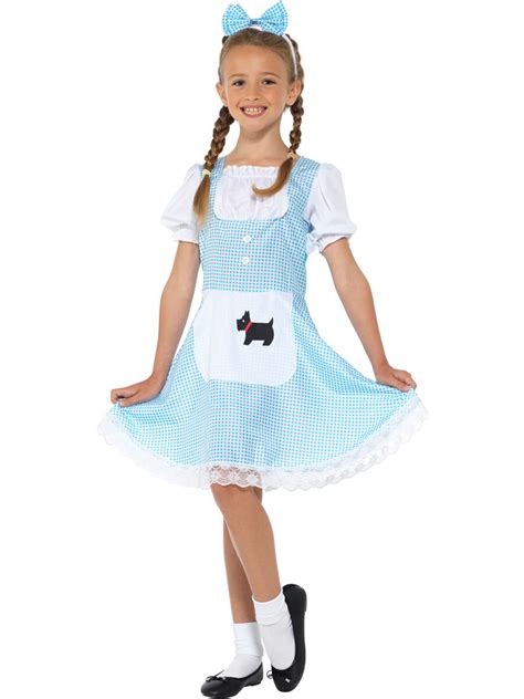 Storybook Kansas Girl Dorothy Girls Costume Ebay