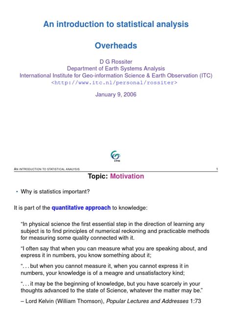 Statistical Analysis Pdf Type I And Type Ii Errors Errors And Residuals