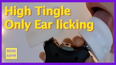 Slow To Fast Ear Licking Rearlickingasmr