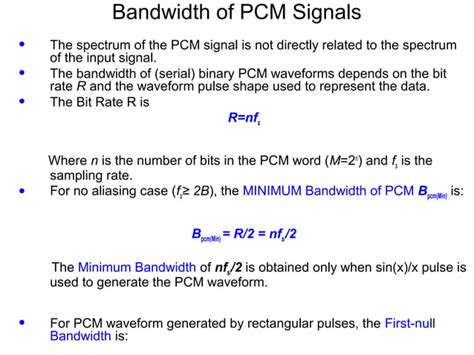 L 1 5 Sampling Quantizing Encoding Pcm L 1 5 Sampling Quantizing Encoding Pcm