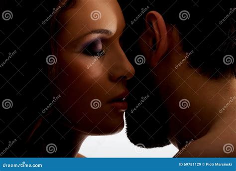 Heterosexual Couple Embracing Stock Image Image Of Seduction