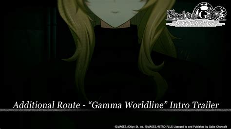 Steinsgate Reboot Reveals New Gamma Worldline Route