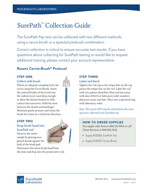 Pap Surepath Collection Guide Pdf Pap Surepath Collection Guide Pdf