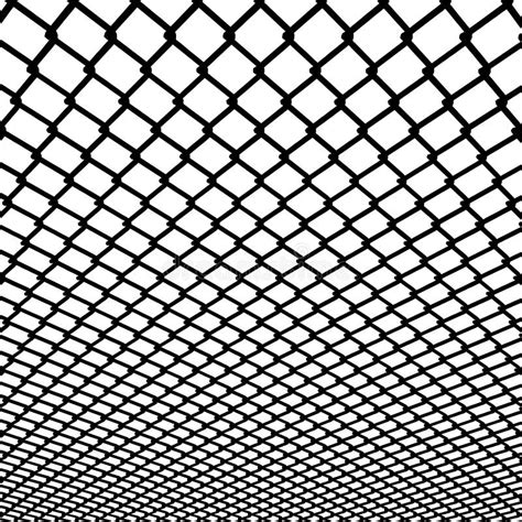 Wired Metal Fence Mesh Vector Pattern Texture Of Steel Wire Grid