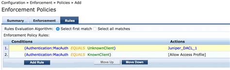 Example Configuring 8021x Peap And Mac Radius Authentication With Ex Series Switches And Aruba
