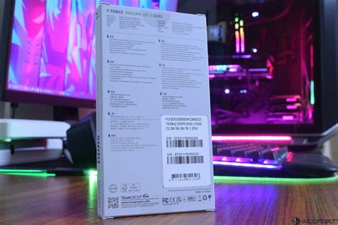 Teamgroup T Force Vulcan Eco 32 Gb Ddr5 6000 Memory Kit Review Environment Friendly Design