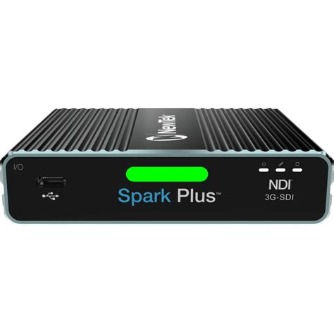 User Manual NewTek Spark Plus I O K English Pages