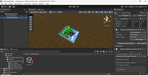 Implementasi Ar Dengan Unity Dan Vuforia Techno Infinity