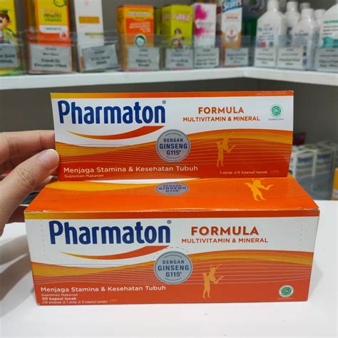 Jual Pharmaton Formula Strip Isi 5 Tablet Obat Original Shopee Indonesia