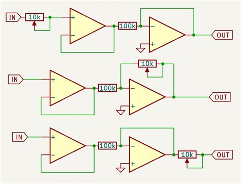 question on amp circuit attenuation r diyelectronics