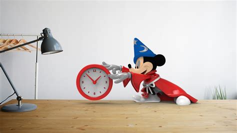 🐁 Mickey Mouse Desk Clock・ 3d File For 3d Printing・cults