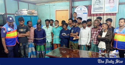 29 Fishermen Arrested In Meghna For Defying Ban On Hilsa The Daily Star
