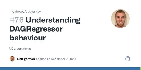 Understanding Dagregressor Behaviour · Issue 76 · Mckinsey Causalnex · Github