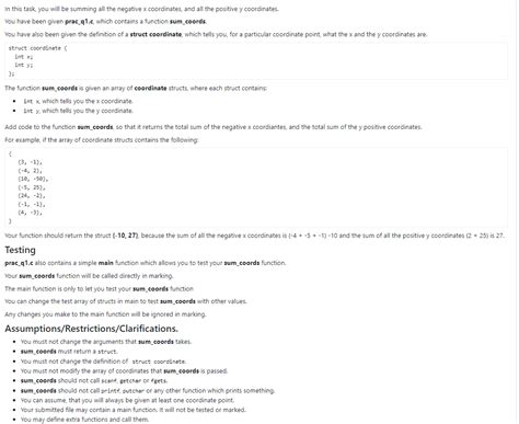 Solved Int X Which Tells You The X Coordinate Int Y Chegg Com