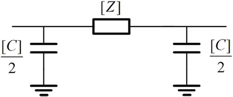 Simplified Multi Phase Pi π Type Equivalent Circuit Download Scientific Diagram