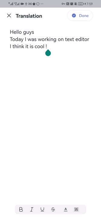amir behrouzi on linkedin hello guys today i created a completely customized text editor using…