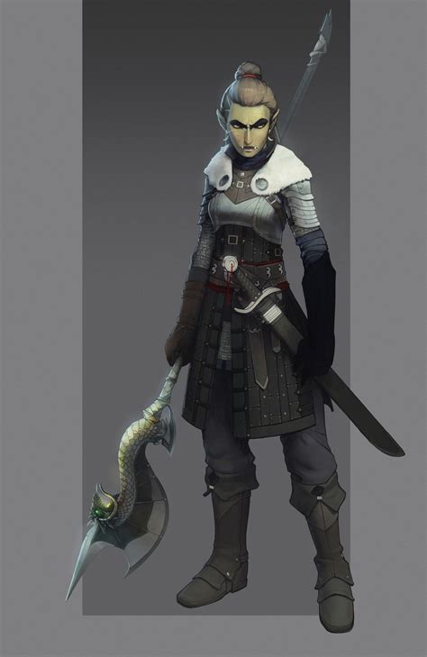 Half Orc Fighter Female