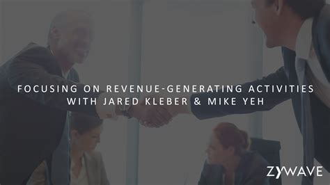 Q1 2017 Focusing On Revenue Generating Activities 2 Zywave