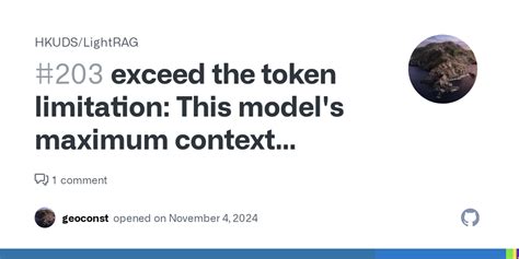 Exceed The Token Limitation This Models Maximum Context Length Is