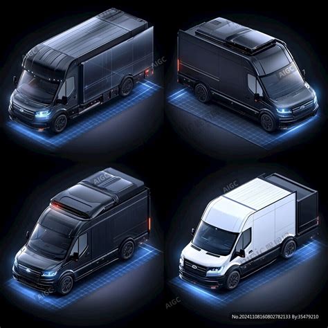 Ai创作图货车效果图 车辆素材下载 货车插画 轿车物流素材 城市货运配送车 车型设计 汽车物流素材 车辆展示效果 箱型车 面包车模型 卡车效果图 运输车车身 摆摊车设计 卡通汽车建模 运输车