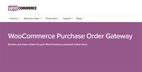 Woocommerce Purchase Order Gateway 1 3 0 Gplplus