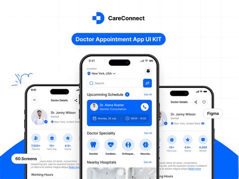 Doctor Appointment App Ui Design Doctor App Ui Kit By Insightlancer Medium