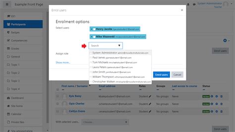 How To Enroll In A Moodle Course Tmdhosting