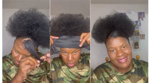 Do You You Want A Quick And Easy 4c Hairstyle Try This Quick And Easy 4c Hairstyle Youtube