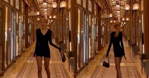 블핑 로제 20cm↑ 킬힐에 부러질 듯한 학다리아찔한 슬렌더