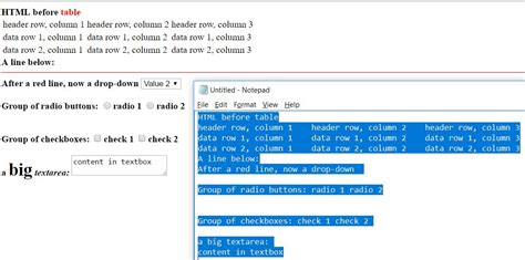 C How To Capture Drop Down Checkbox And Radio Selected Text Stack Overflow