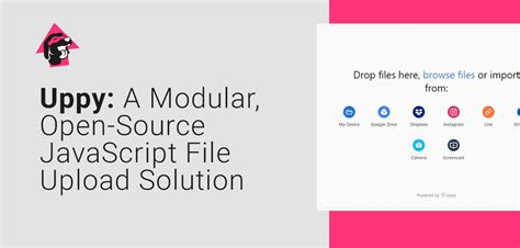 uppy a self hosted and open source file uploader