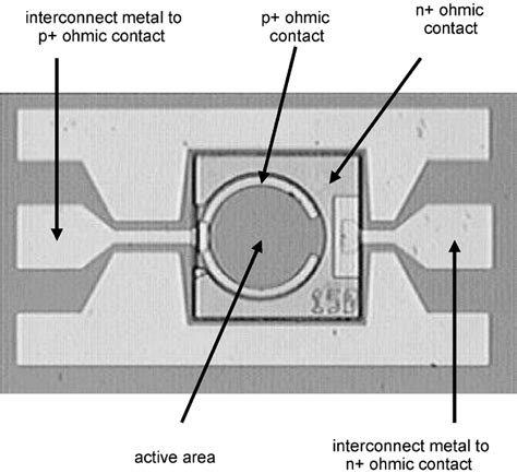 Photograph Of A Photodetector With 150 M Diameter Active Area Download Scientific Diagram