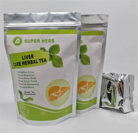 Super Herb Organic Liver Cleansing Detox Tea Fatty Liver Chinese Hepatitis Tea For Smokers And