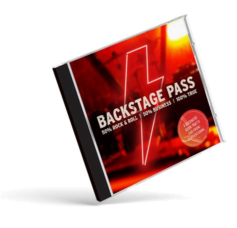 Harvey Lees Backstage Pass 50 Rock And Roll 50 Business 100 True