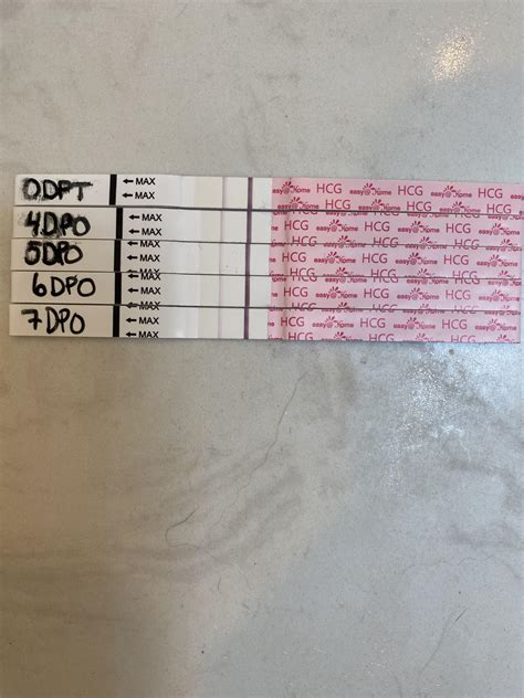 Easy Home 7 Dpo Testing Out Trigger Shot R Tfablineporn