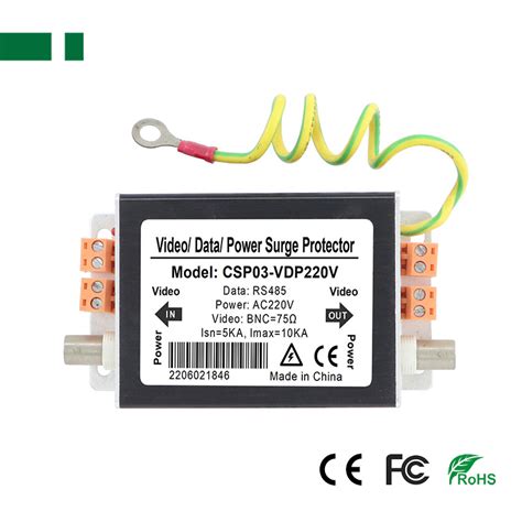 csp03 vdp220v video data 220v power supply surge protector 3 in 1