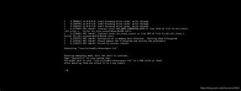 Centos7系统开机报错：you Might Want To Save “runinitramfsrdsosreporttxt