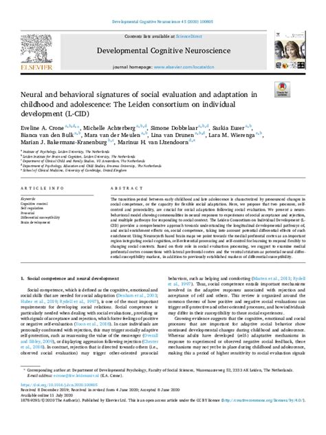 Pdf Neural And Behavioral Signatures Of Social Evaluation And