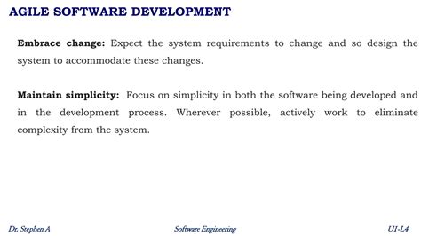 Unit I Lecture AGILE DEVELOPMENT AND PLAN DRIVEN Pdf