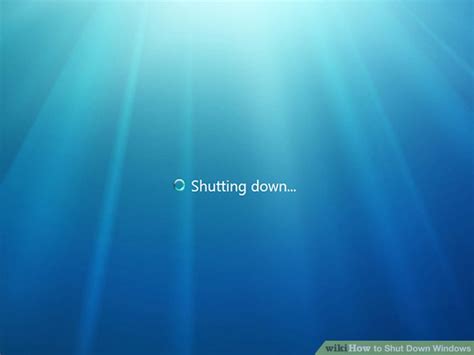 Ways To Shut Down Windows WikiHow
