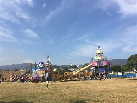 津久見市のつくみん公園へ遊びに行きました。 不働