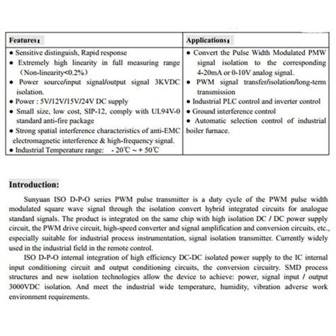Speed Sensor Pulse Signal Isolated Transmitter Square Wave Signal