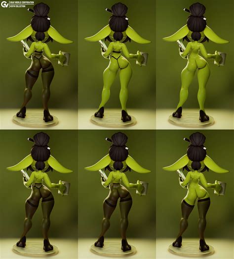 Goblin Girl Clerk 2 Nsfw 3d Model By Gray World Corporation