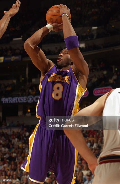 Kobe Bryant Of The Los Angeles Lakers Shoots A Jump Shot During The News Photo Getty Images