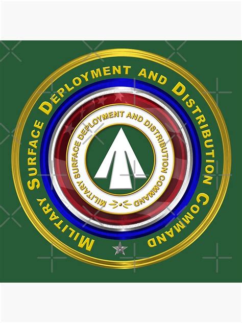 Military Surface Deployment Distribution Command Poster For Sale By