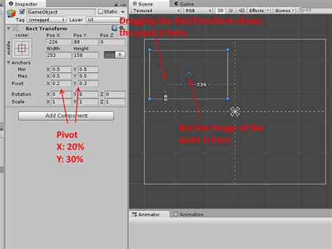 UI Pivot Doesn T Work Questions Answers Unity Discussions