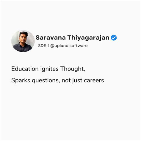 Softwareengineering Coding Education Learning Techcareer Saravana Thiyagarajan