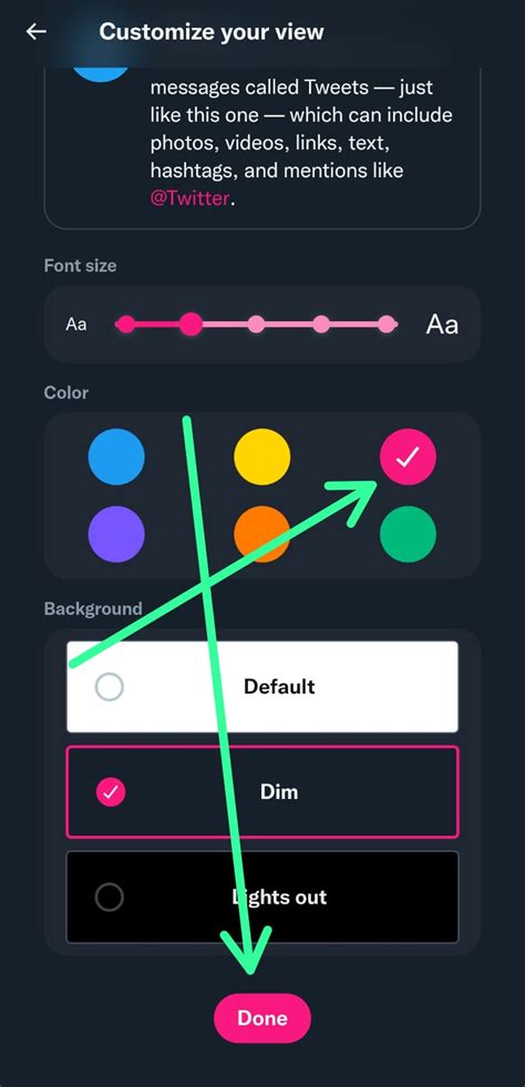 How To Change Twitter Color On Mobile Nixloop