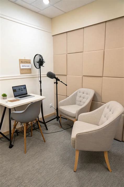 Modern Podcast Set Designs To Try Light And Layer