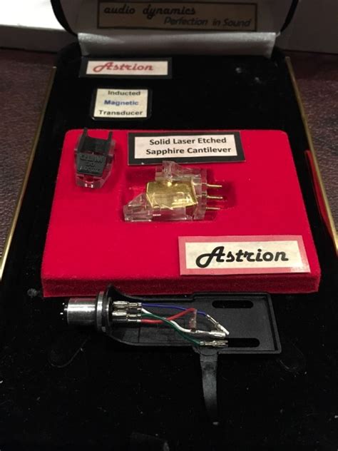 Adc Astrion Phono Cartridge Opened Box New Old Stock Tested For Sale Us Audio Mart